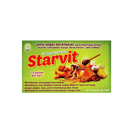STARVIT HERBAL 15 ML - Kegunaan, Efek Samping, Dosis dan Aturan Pakai ...