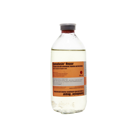 Comafusin Hepar Infus 500 ml - Kegunaan, Efek Samping, Dosis dan Aturan ...
