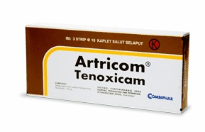 ARTRICOM 20 MG 10 TABLET - Kegunaan, Efek Samping, Dosis dan Aturan ...