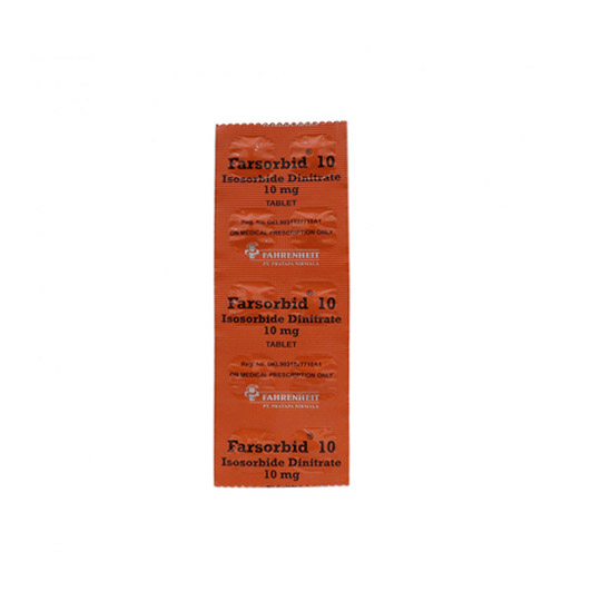 Farsorbid 10 mg 10 Tablet - Kegunaan, Efek Samping, Dosis dan Aturan ...