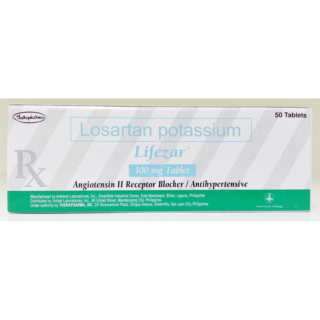 LIFEZAR 100 MG 10 TABLET - Kegunaan, Efek Samping, Dosis dan Aturan ...
