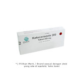 KETOCONAZOLE 200 MG 10 TABLET - Kegunaan, Efek Samping, Dosis dan ...
