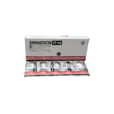 SIMVASTATIN 10 MG 10 TABLET - Kegunaan, Efek Samping, Dosis dan Aturan Pakai - Halodoc