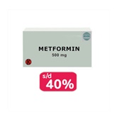 METFORMIN 500 MG 30 TABLET - OBAT RUTIN - Kegunaan, Efek Samping, Dosis ...