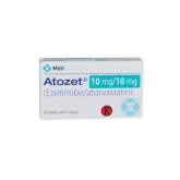 ATOZET 10 MG/10 MG 10 TABLET - Kegunaan, Efek Samping, Dosis dan Aturan ...