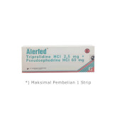 ALERFED 10 TABLET - Kegunaan, Efek Samping, Dosis dan Aturan Pakai ...