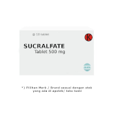 SUCRALFATE 500 MG 10 TABLET - Kegunaan, Efek Samping, Dosis dan Aturan Pakai - Halodoc