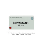 SIMVASTATIN 10 MG 10 TABLET - Kegunaan, Efek Samping, Dosis dan Aturan ...