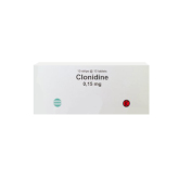 CLONIDINE 0.15 MG 10 TABLET - Kegunaan, Efek Samping, Dosis dan Aturan ...