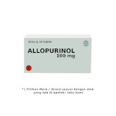 ALLOPURINOL 100 MG 10 TABLET - Kegunaan, Efek Samping, Dosis dan Aturan Pakai - Halodoc