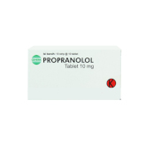 PROPRANOLOL 10 MG 10 TABLET - Kegunaan, Efek Samping, Dosis dan Aturan Pakai - Halodoc